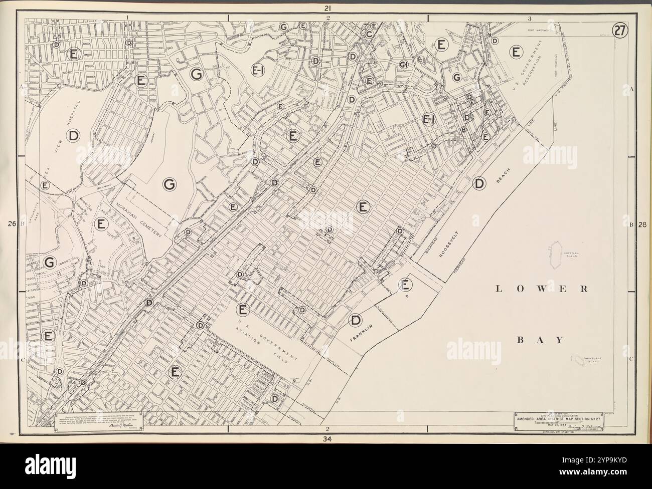 City zoning maps hi-res stock photography and images - Alamy