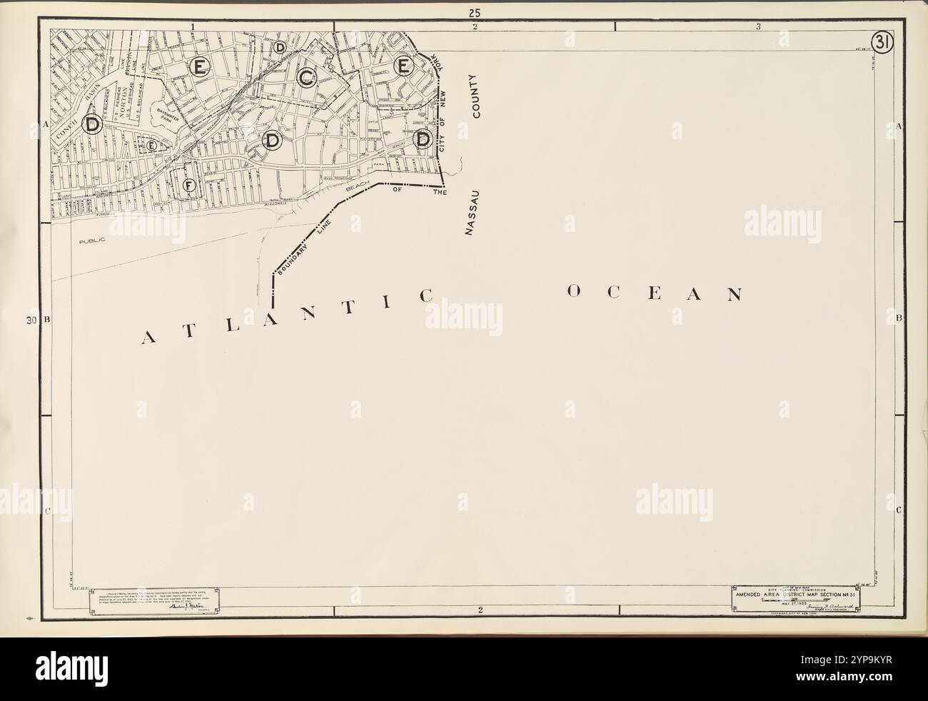 Zoning map hi-res stock photography and images - Alamy
