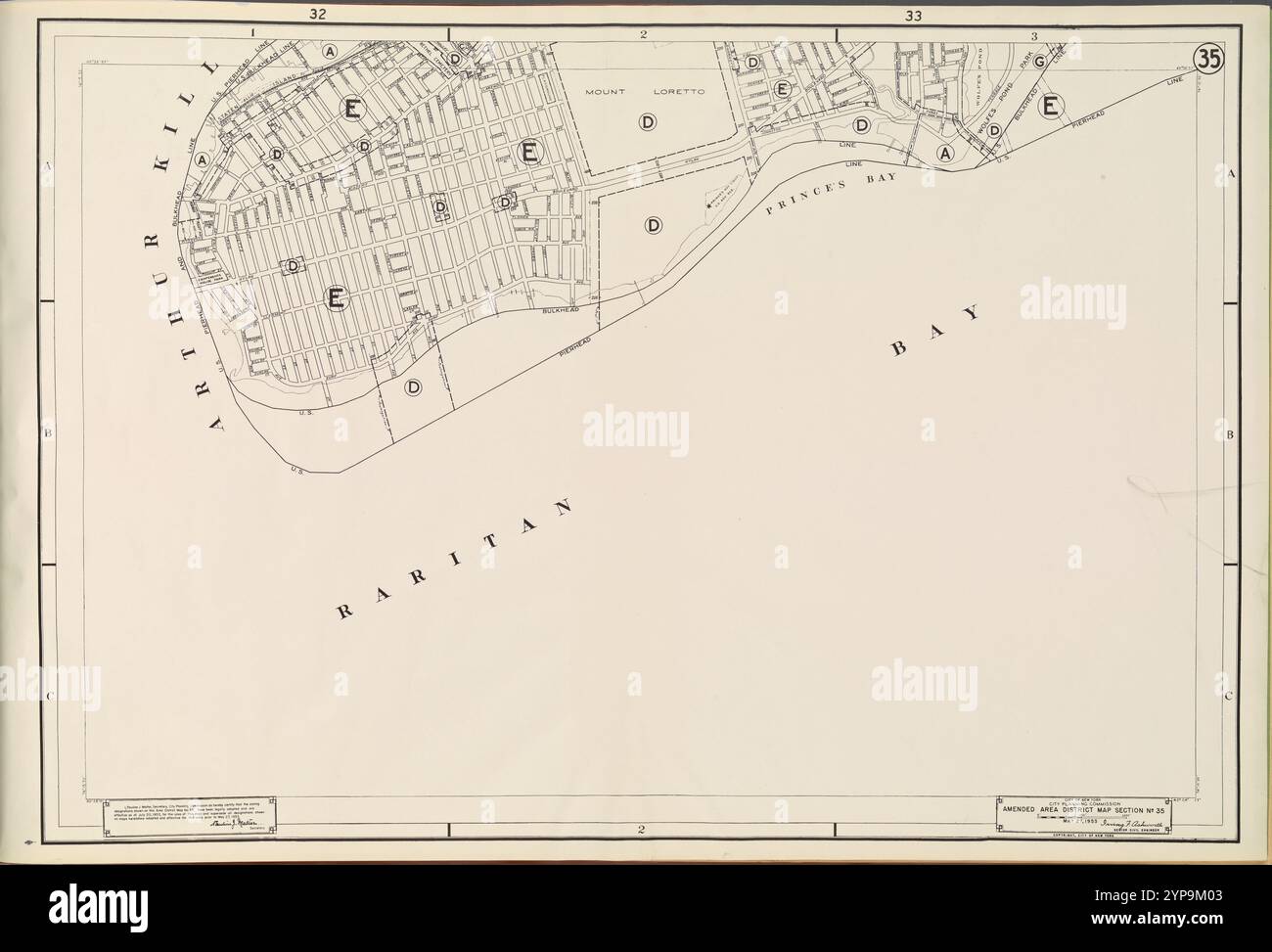 Zoning maps hi-res stock photography and images - Alamy