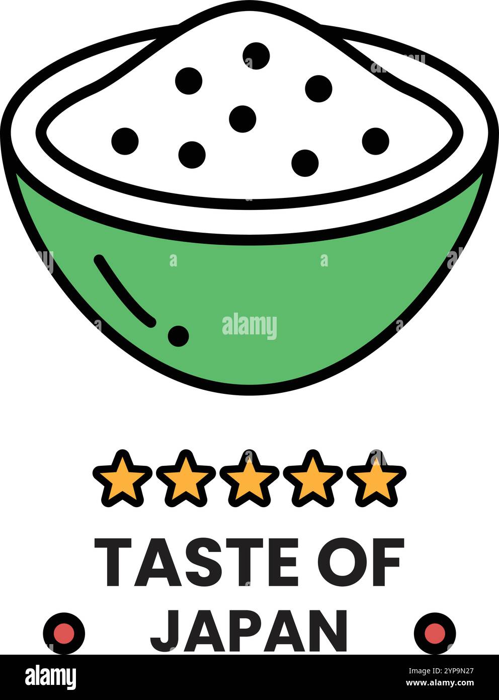 Japanese food logo illustration Stock Vector Image & Art - Alamy