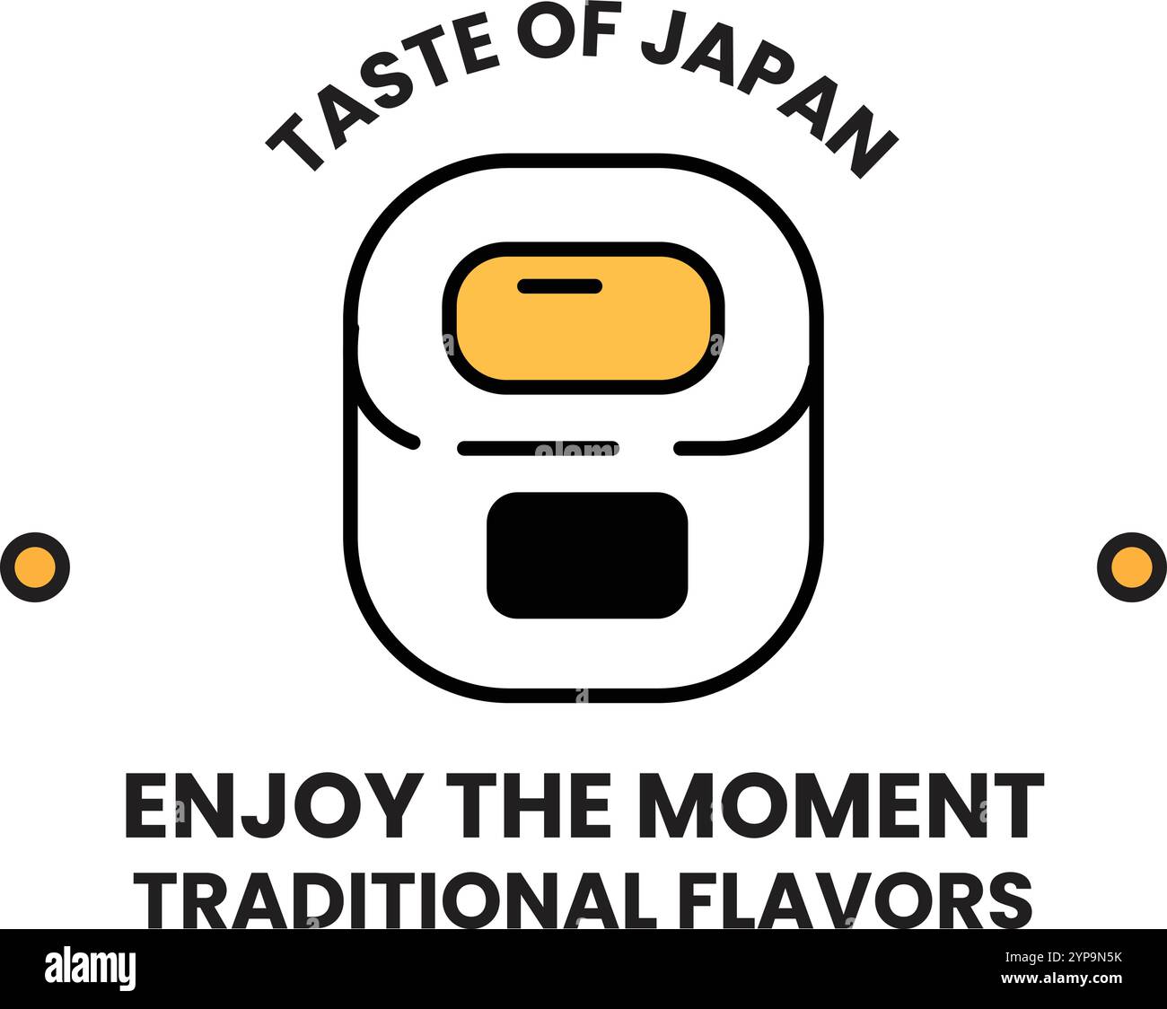 Japanese food sushi logo illustration Stock Vector Image & Art - Alamy