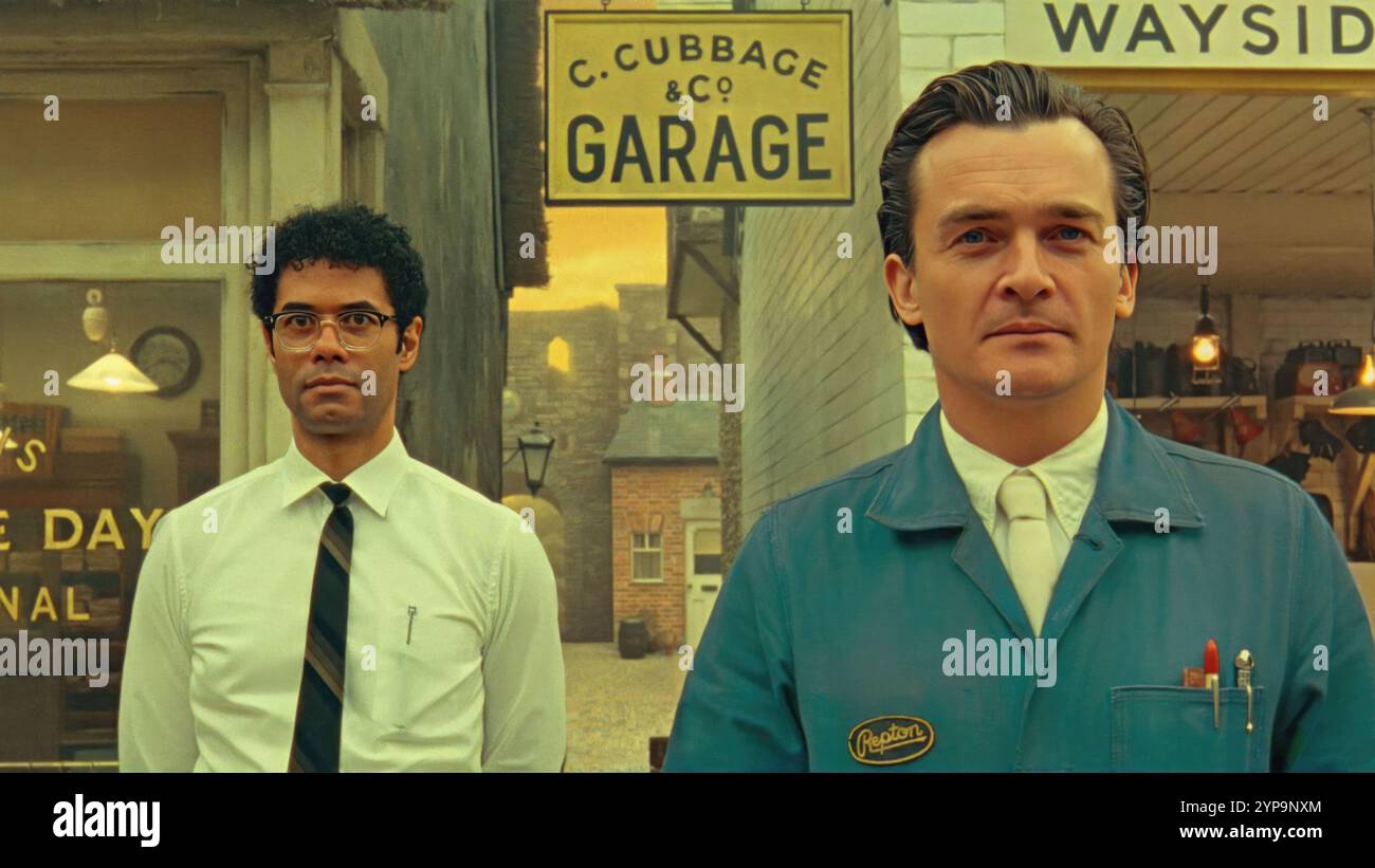 RUPERT FRIEND and RICHARD AYOADE in THE RAT CATCHER (2023), directed by ...