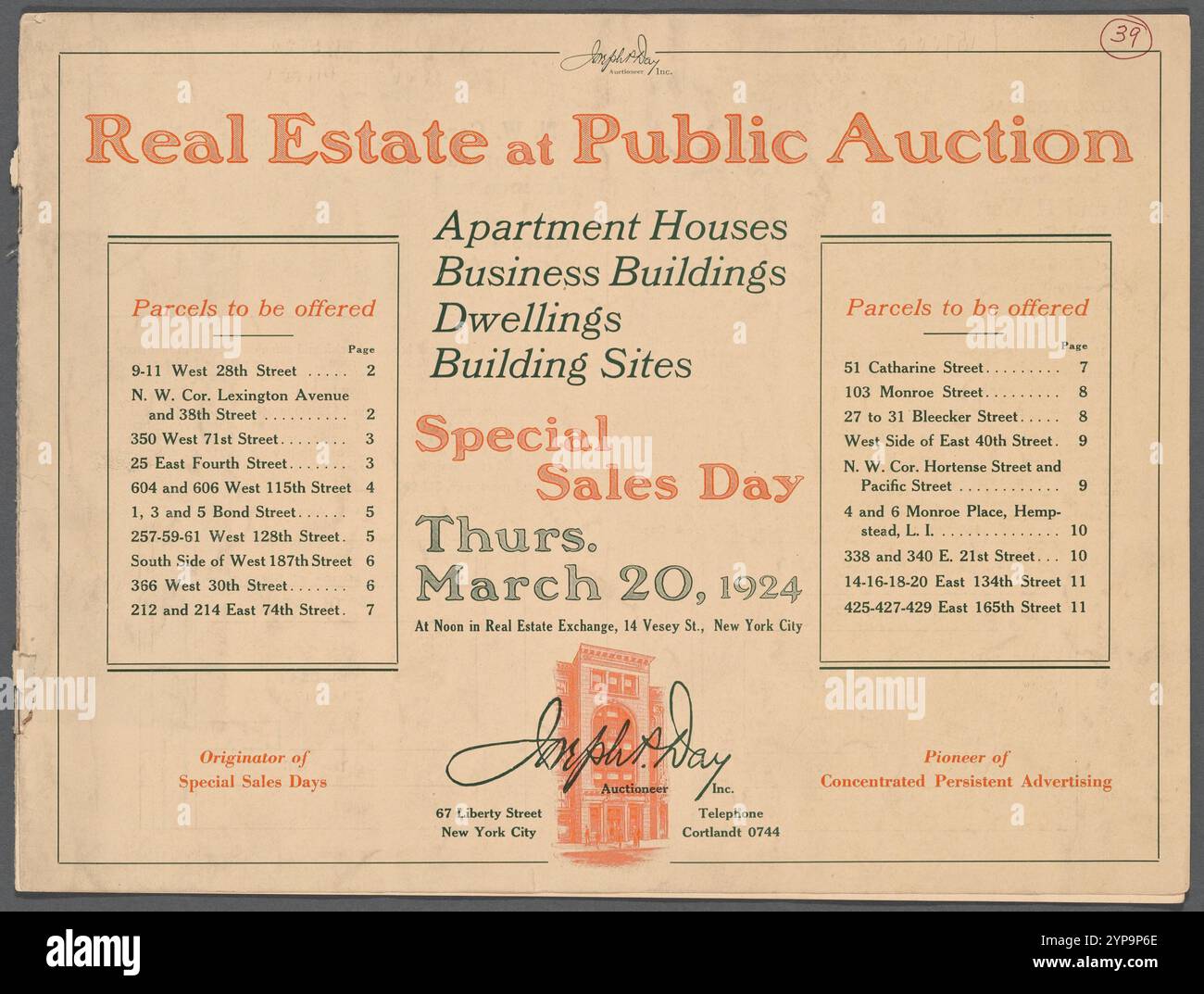 Estate maps hi-res stock photography and images - Alamy