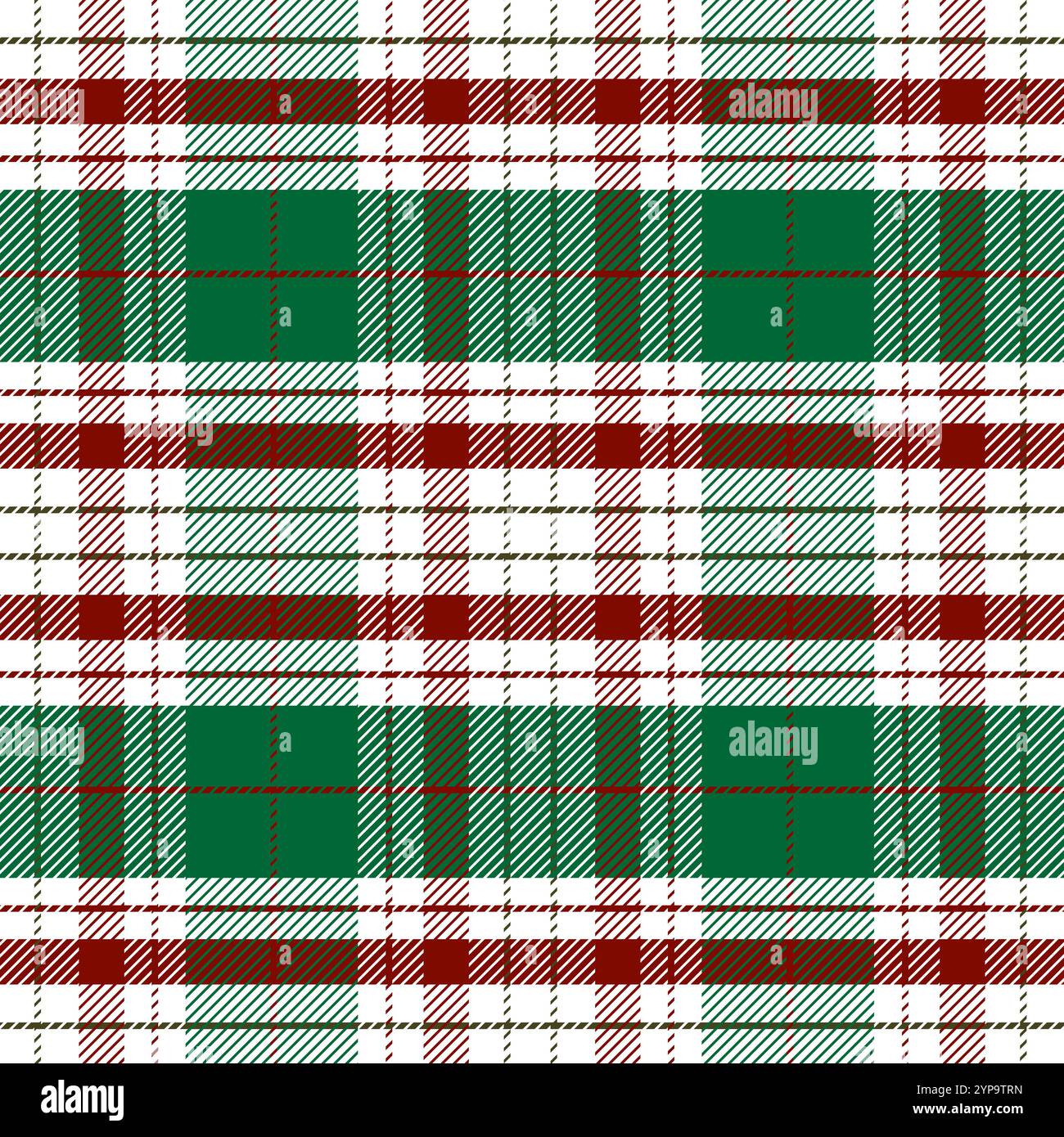 Christmas background with a decorative festive themed plaid design ...