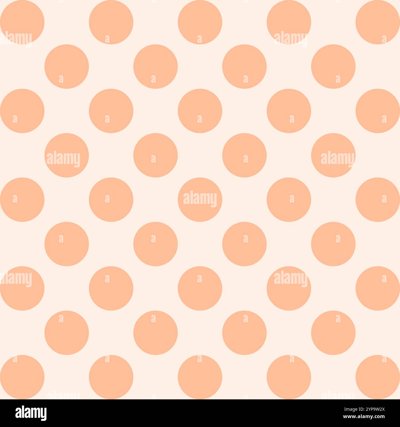 Playful circle pattern with peach fuzz, great for wallpaper, textiles ...