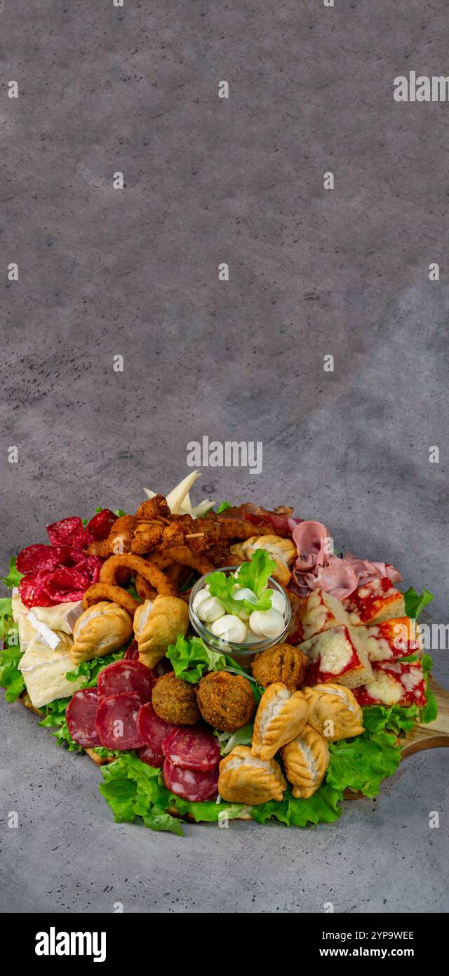 Enjoy a Delicious Assorted Platter Filled with Tasty Meats and Variety ...