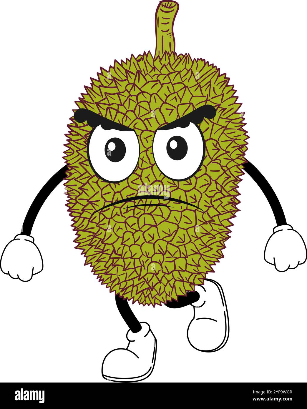 Jack fruit for colouring hi-res stock photography and images - Alamy