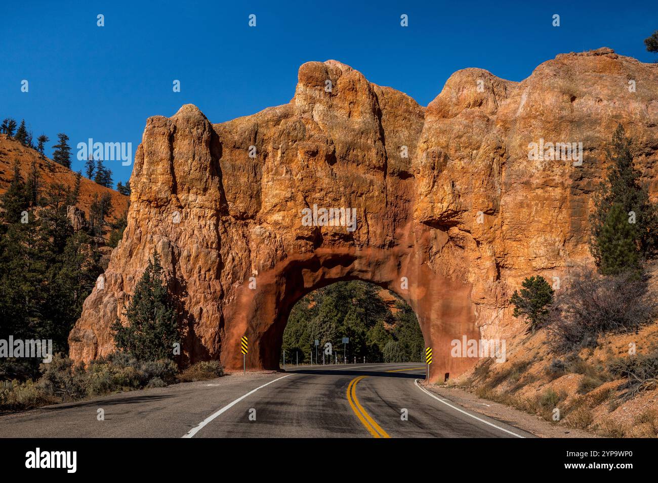 Discover the scenic beauty of Panguitch, Utah, where a winding road ...