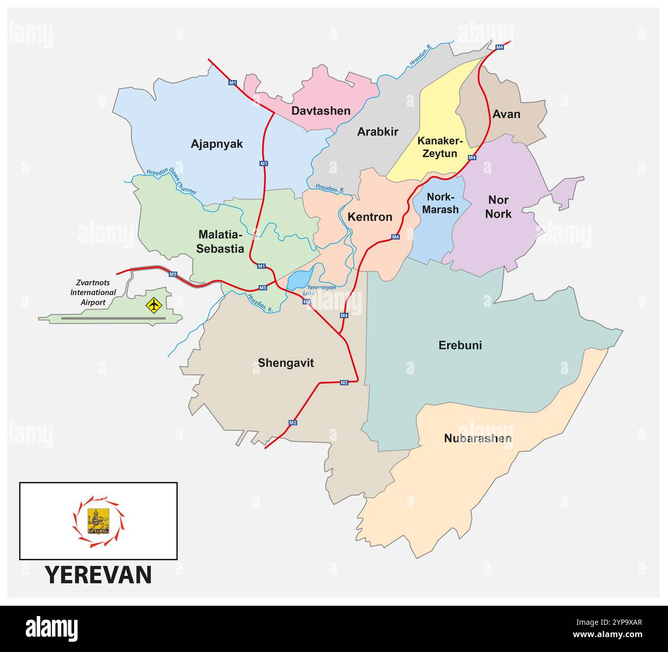 Yerevan Map Armenia: A Global People