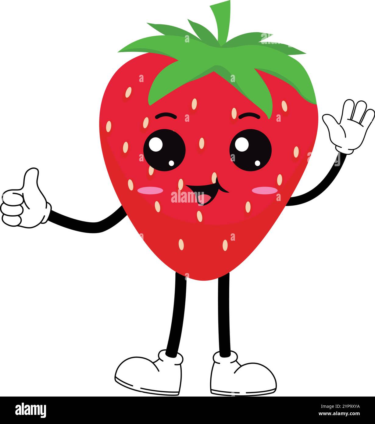 cartoon - strawberry cartoon illustration Stock Vector Image & Art - Alamy