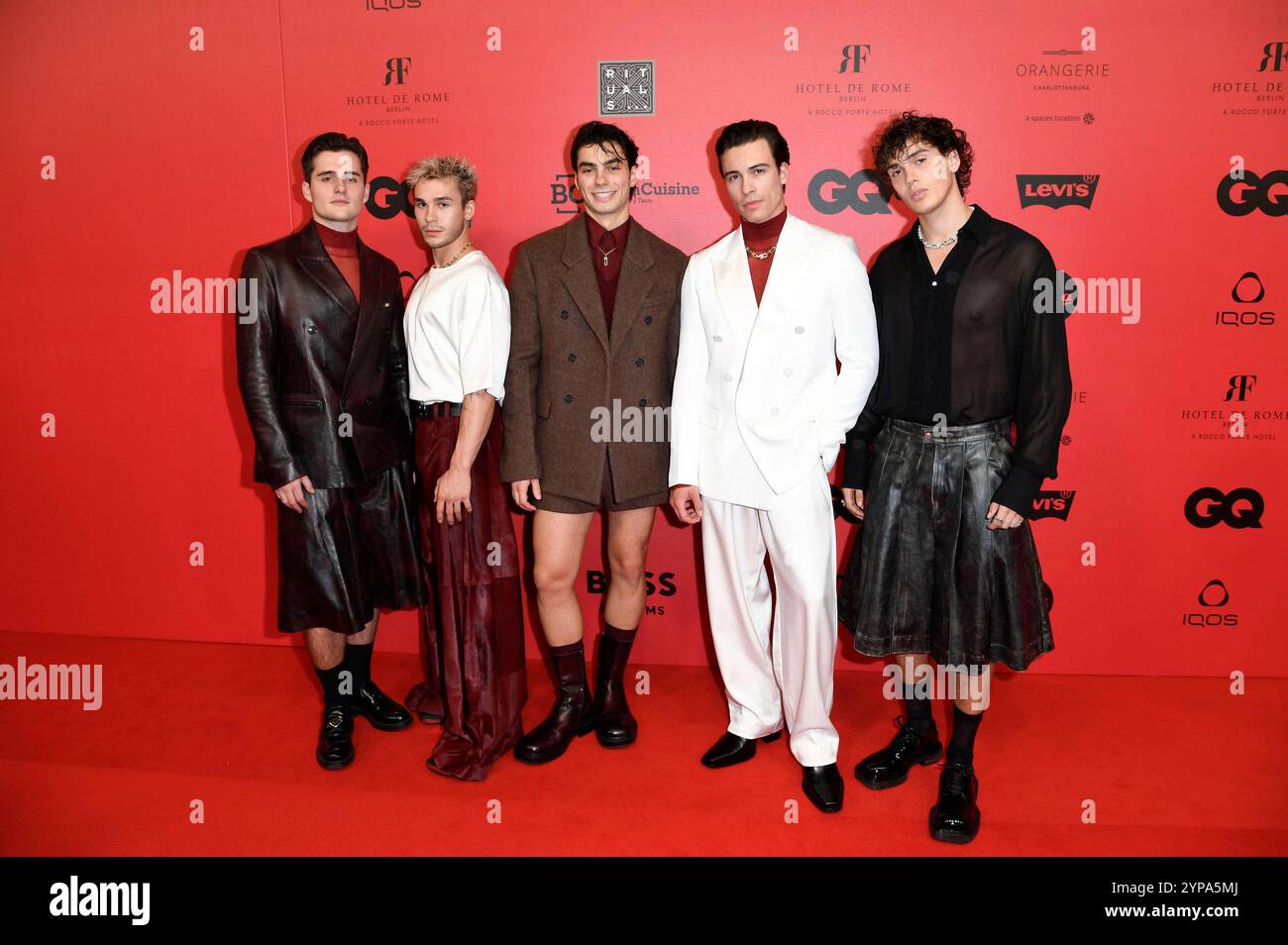 Luis Freitag, Julien Brown, Jacob Rott, Tim Schäcker und Bene Schulz ...