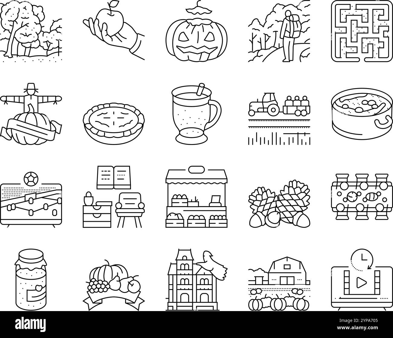 Sunsets autumn Black and White Stock Photos & Images - Alamy