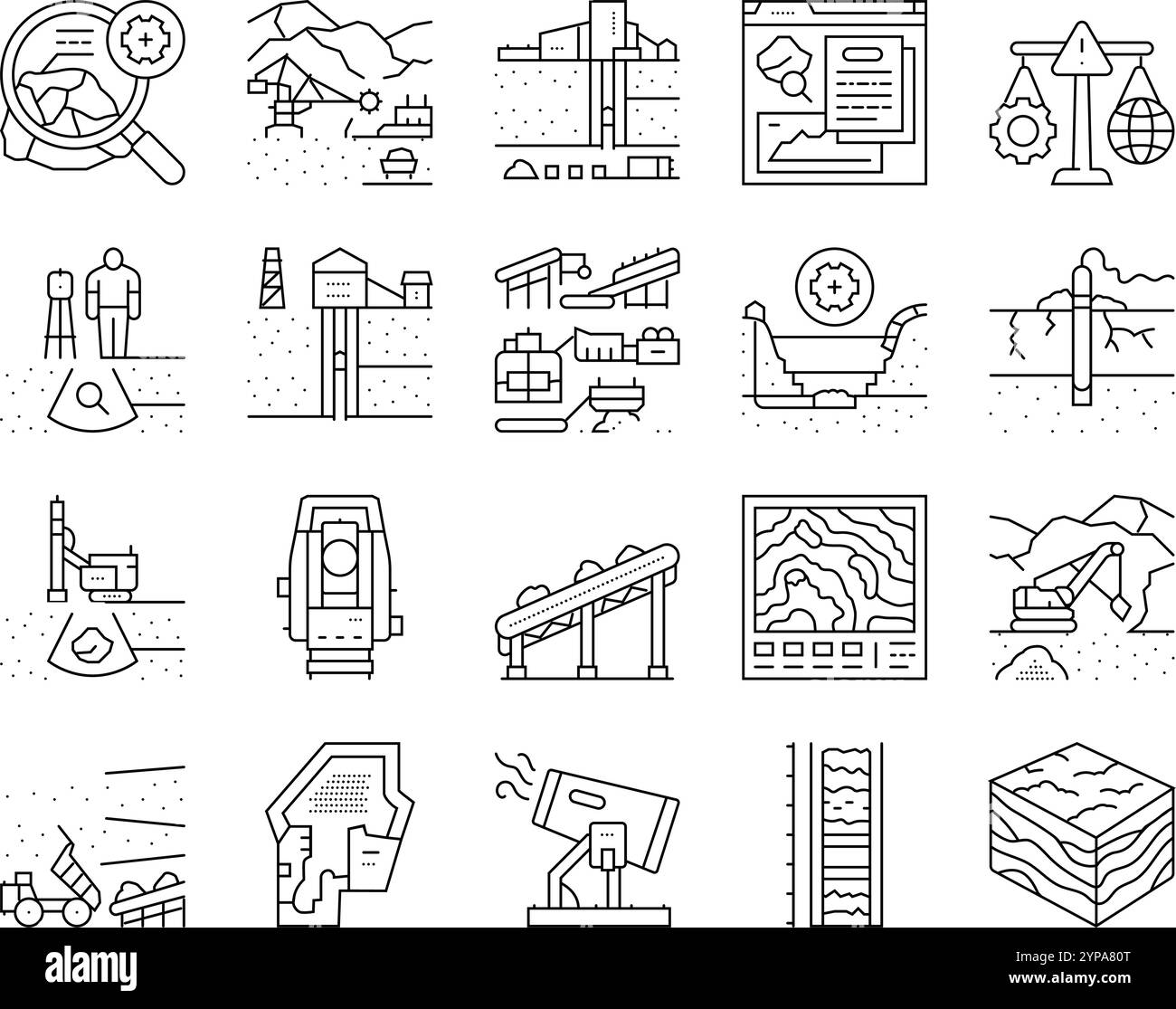 Surveying item Stock Vector Images - Alamy