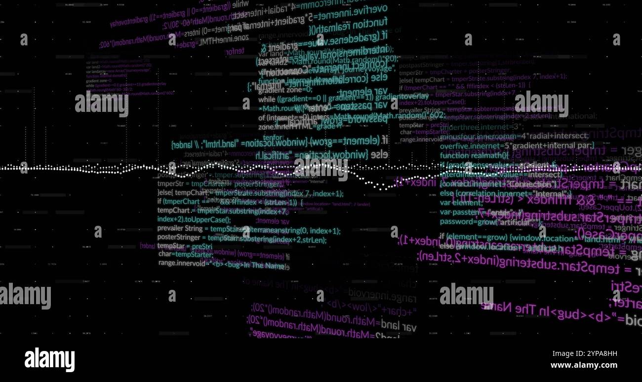 Image of data processing over diagrams Stock Photo - Alamy