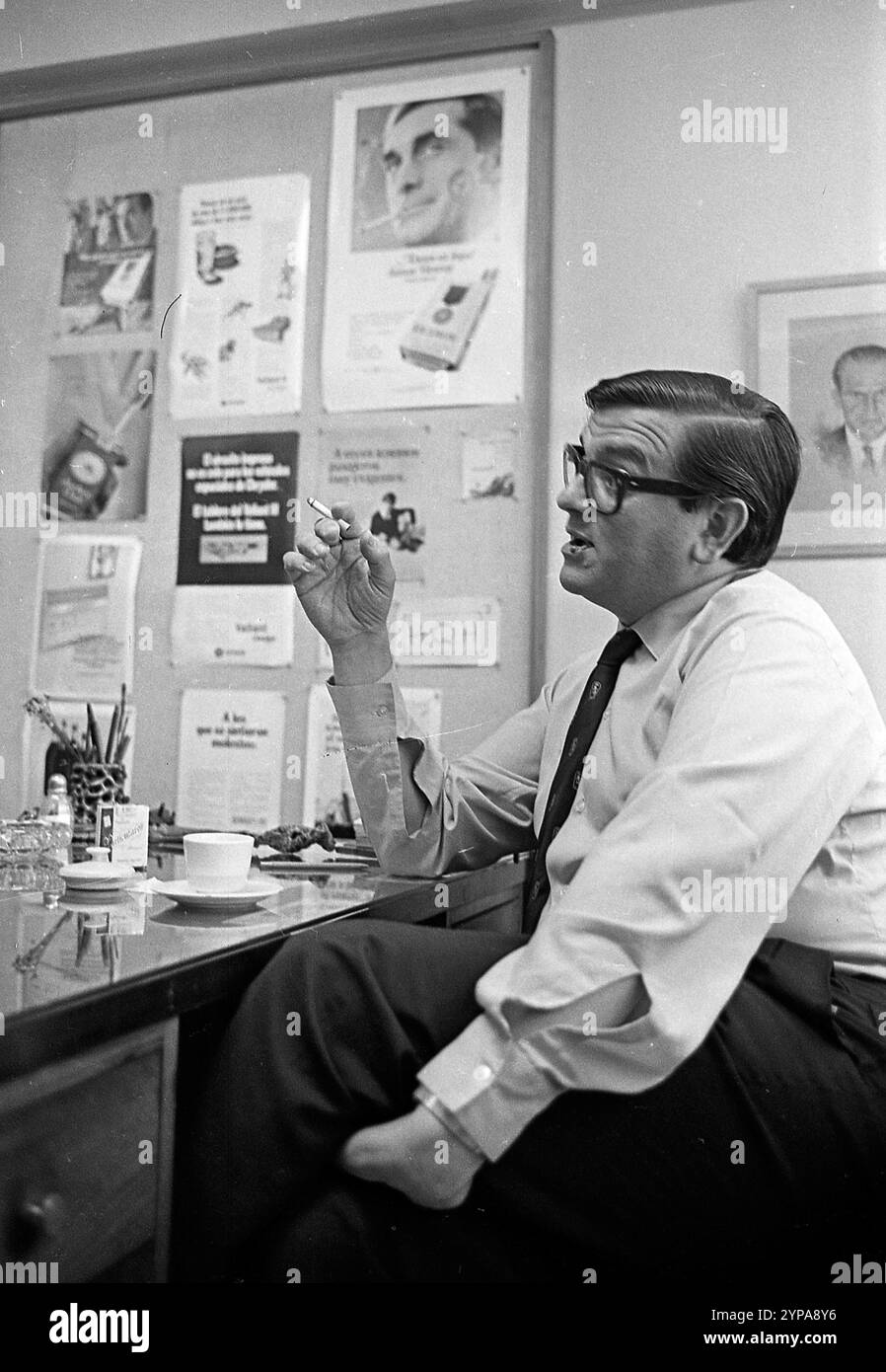 Argentine publicist David Ratto during an interview in Buenos Aires ...