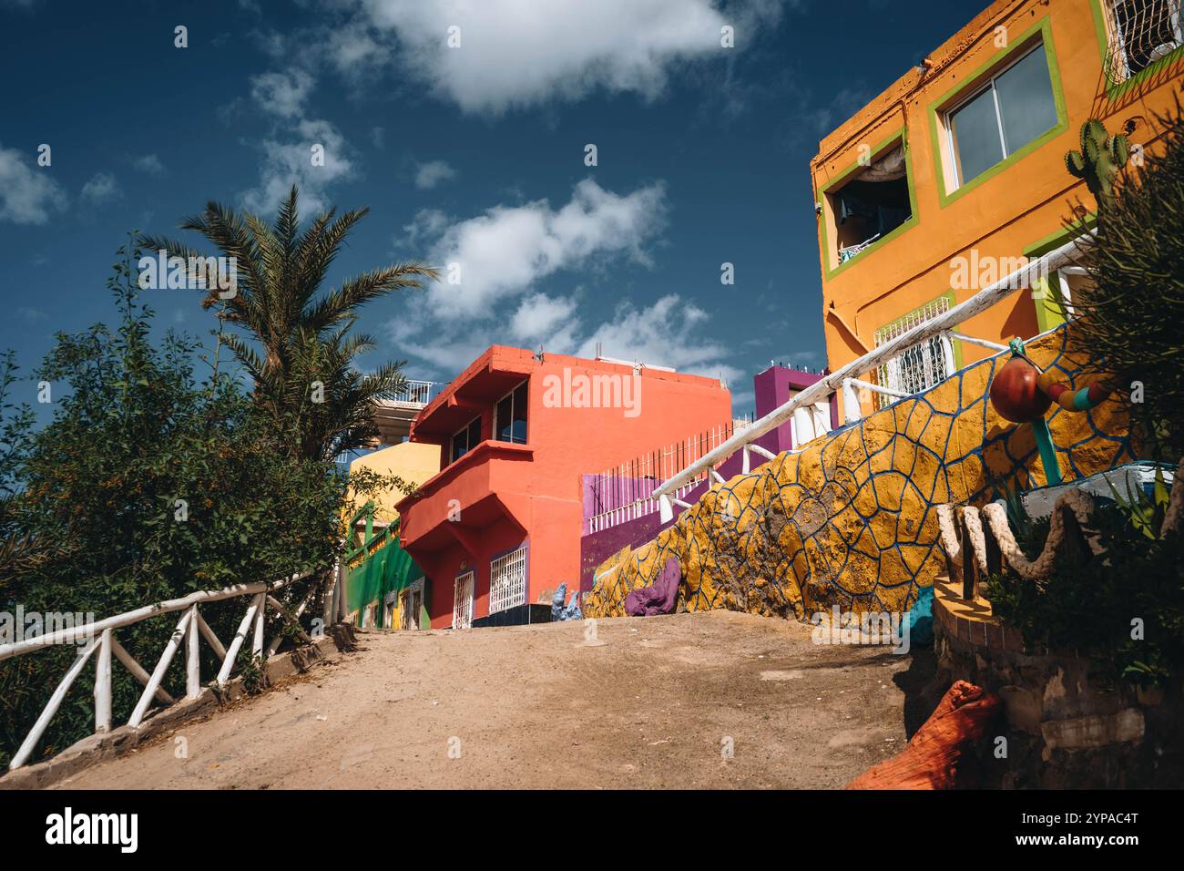 Colorful Village of Aghroud Beach, Agadir, Morocco 15 November 2024 ...