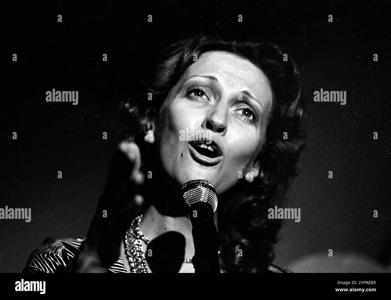 Argentine teacher, singer, pianist and musicologist Dina Rot, during a ...