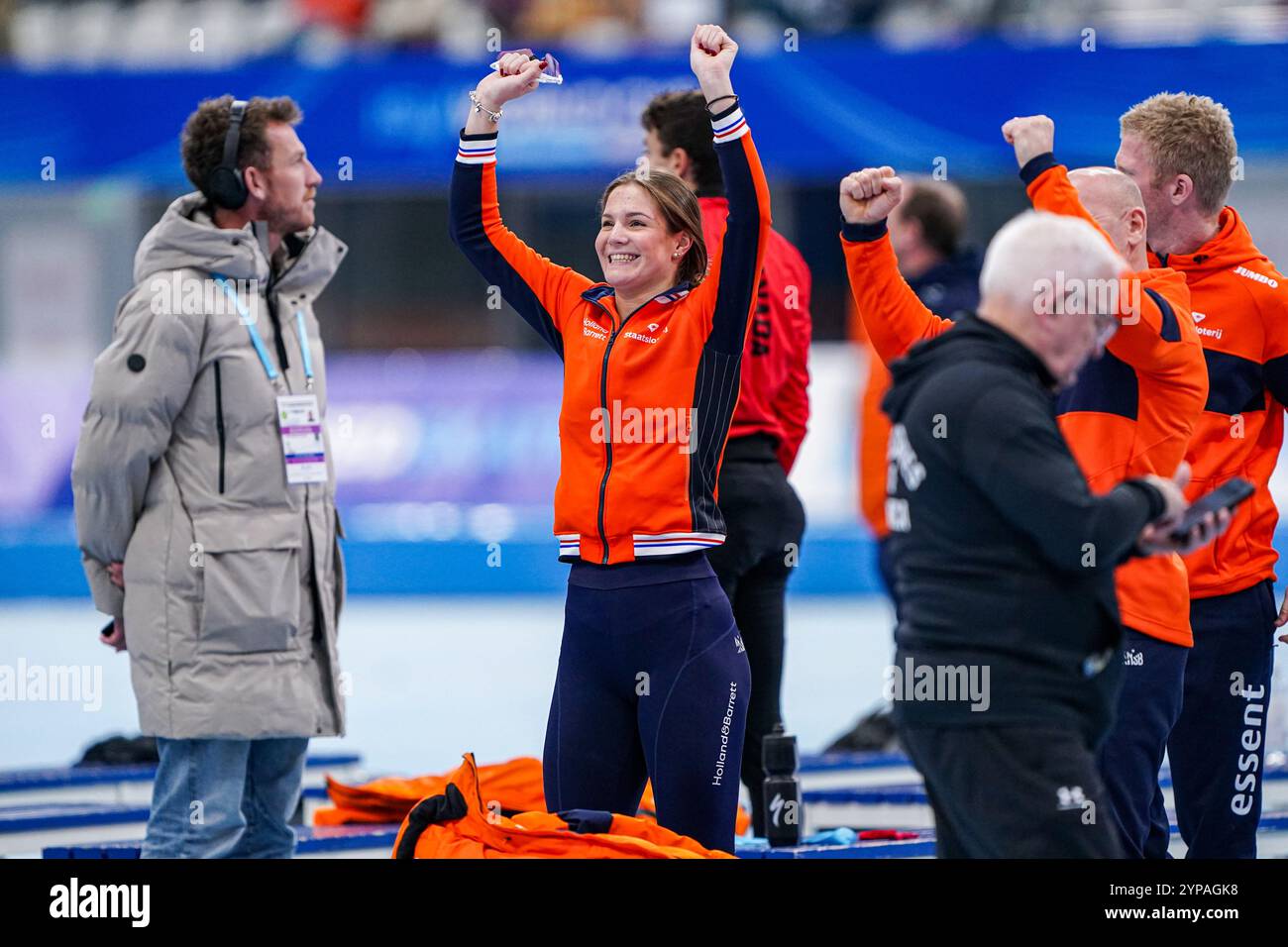 BEIJING, CHINA - NOVEMBER 29: Angel Daleman of The Netherlands ...