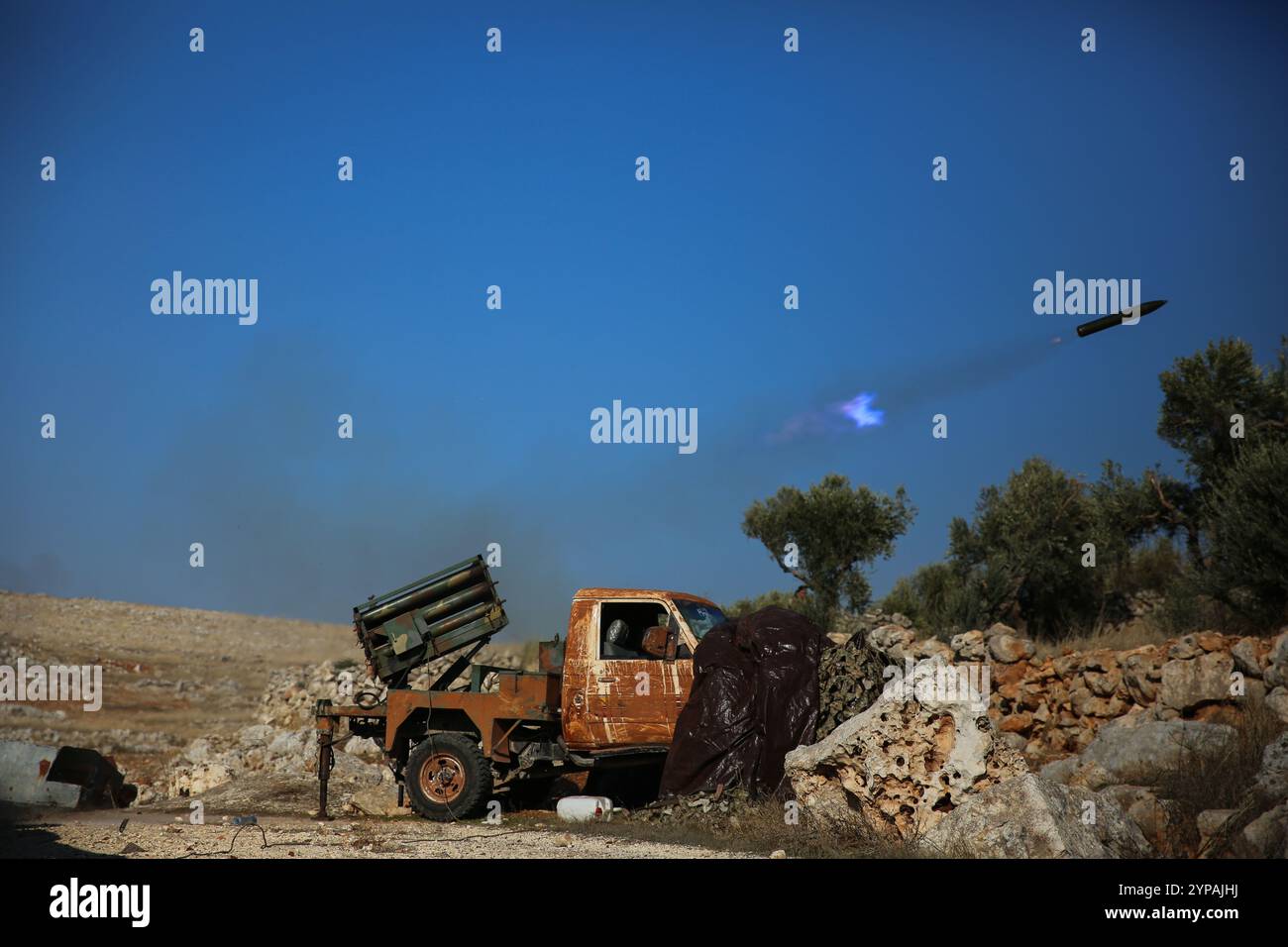 Western Aleppo Countryside, Aleppo Governorate, Syria: November 28 ...