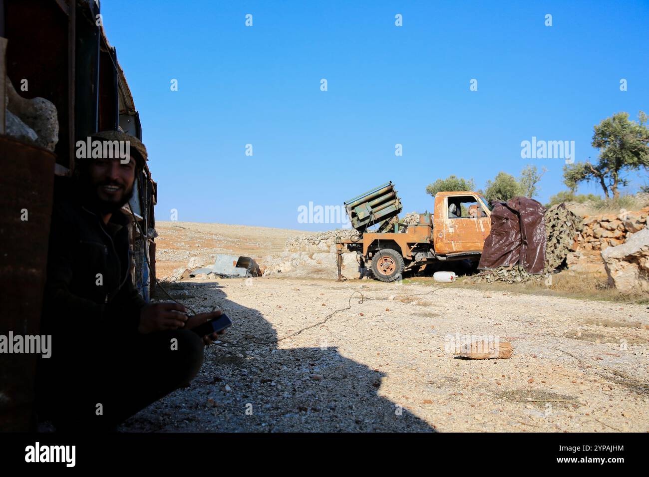 Western Aleppo Countryside, Aleppo Governorate, Syria: November 28 ...
