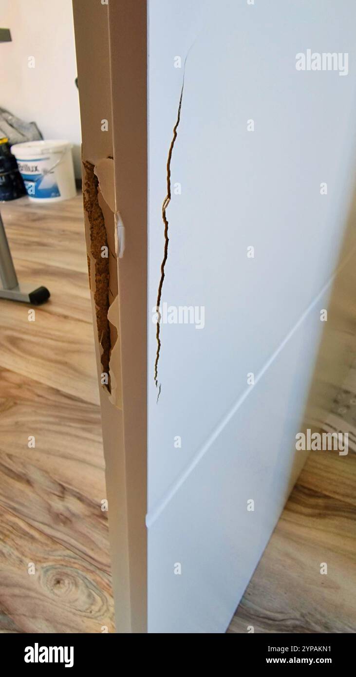 Broken door hi-res stock photography and images - Alamy