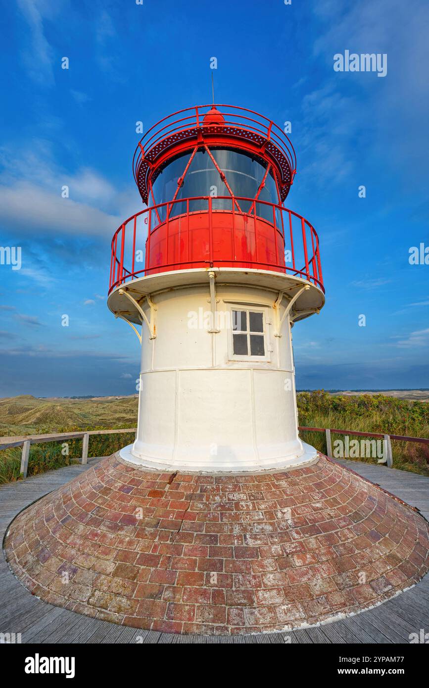 Norddorf lighthouse on Amrum, Germany, Schleswig-Holstein, Amrum Stock ...