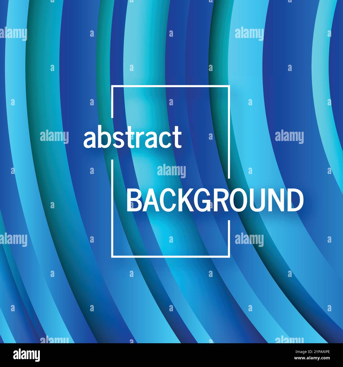 Trendy geometric blue background with abstract circles shapes ...