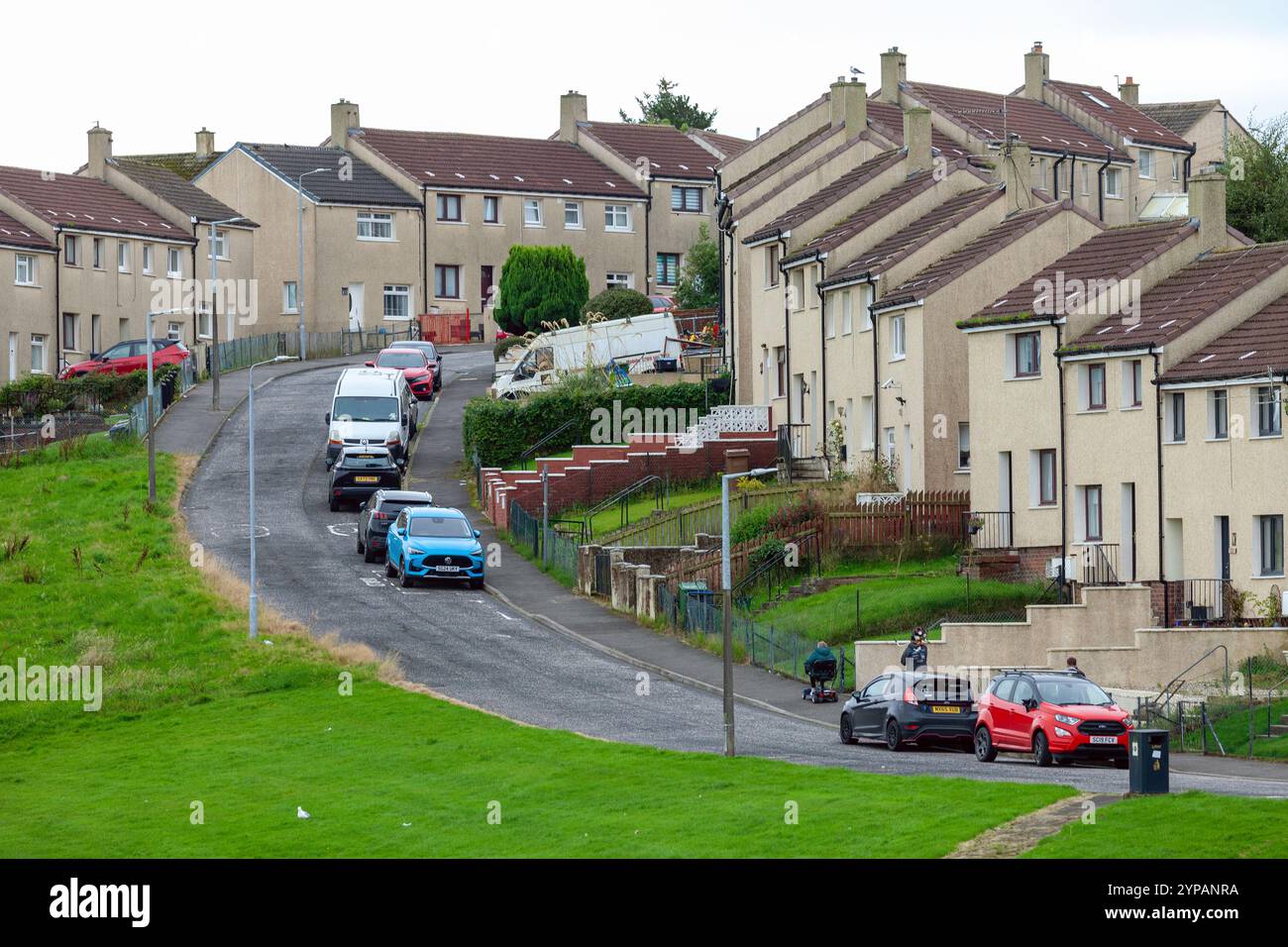 Former scottish mining town hi-res stock photography and images - Alamy