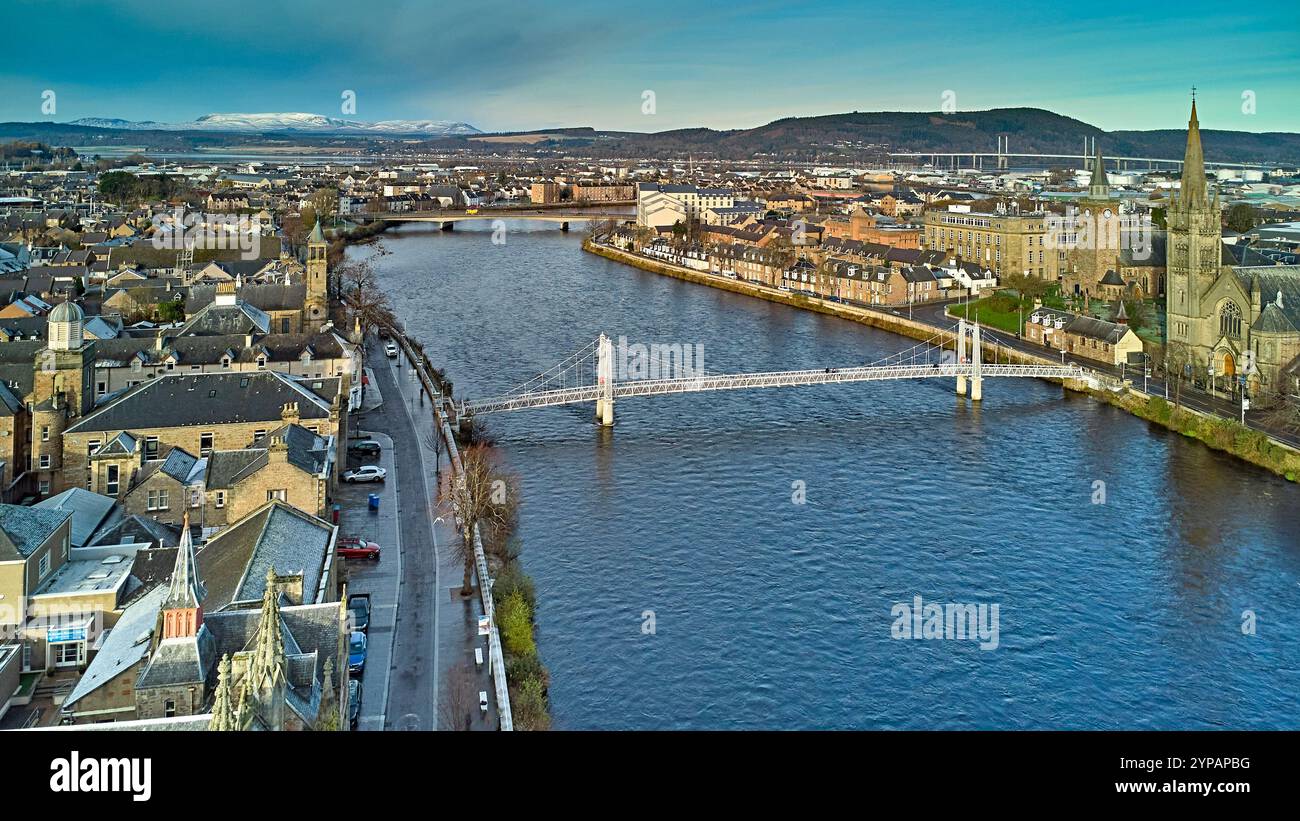 Huntly castle winter hi-res stock photography and images - Alamy