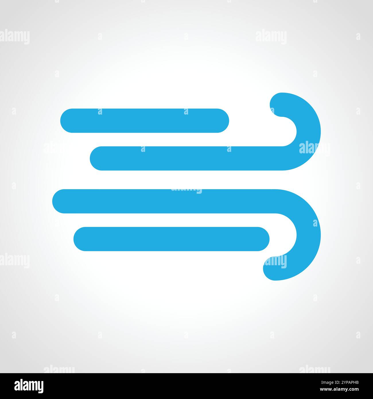 Wind weather Icon. Multicolored weather icon on white background ...