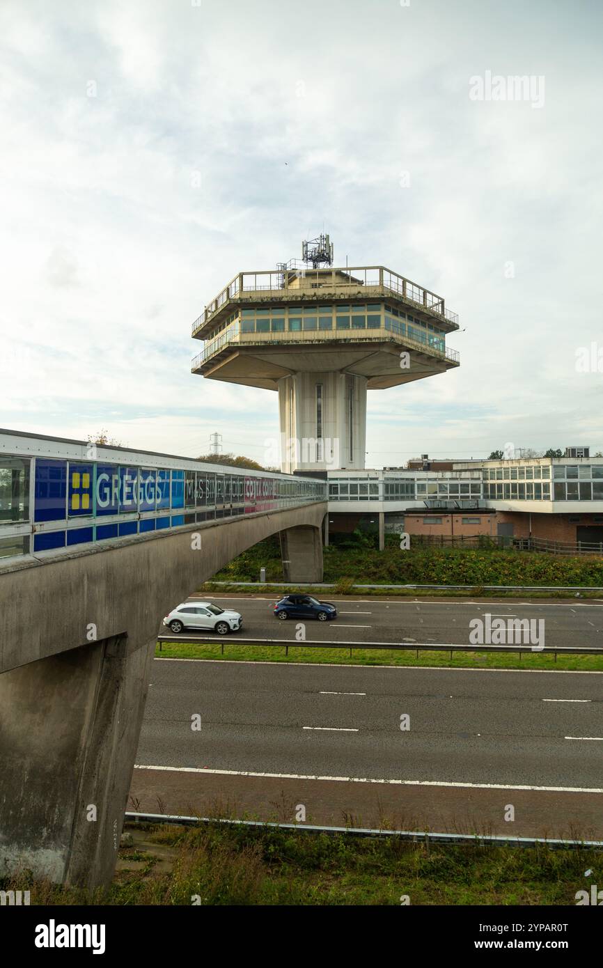 The Pennine Tower at Lancaster (Forton) services is a motorway service ...