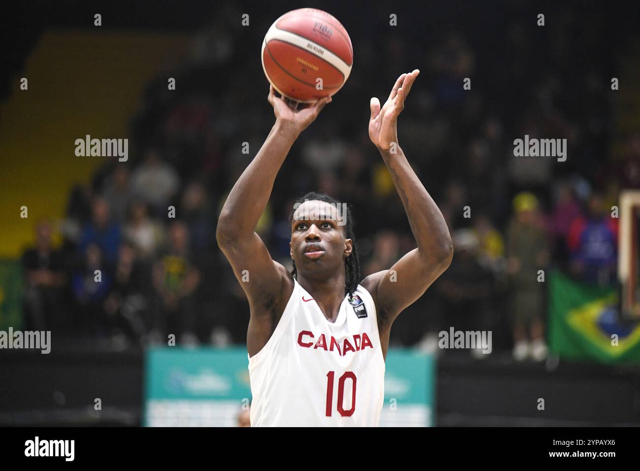 Tristan Beckford (Canada). FIBA Basketball Americup U18 - Buenos Aires ...