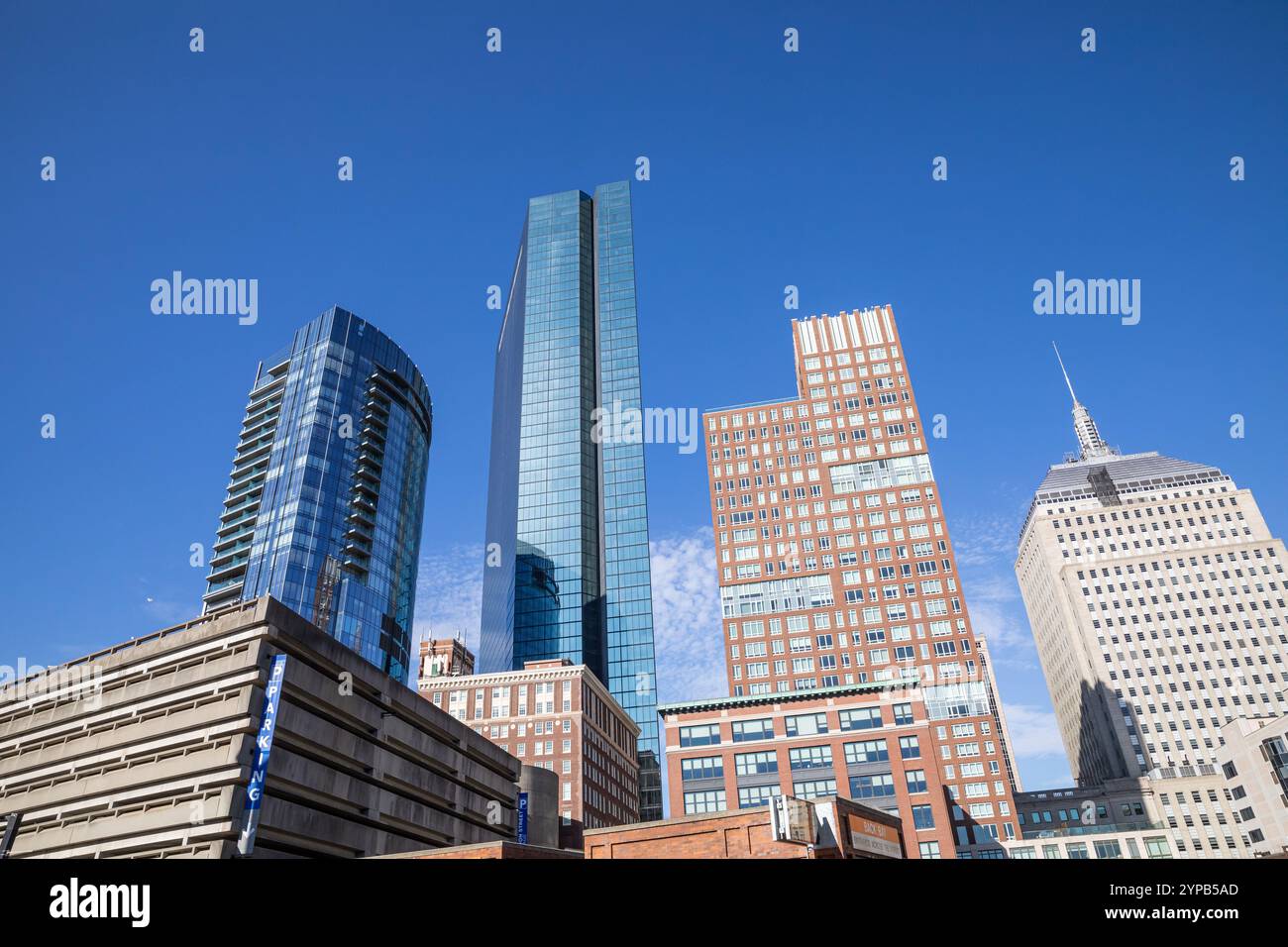 Skyscrapers in Boston USA Stock Photo - Alamy
