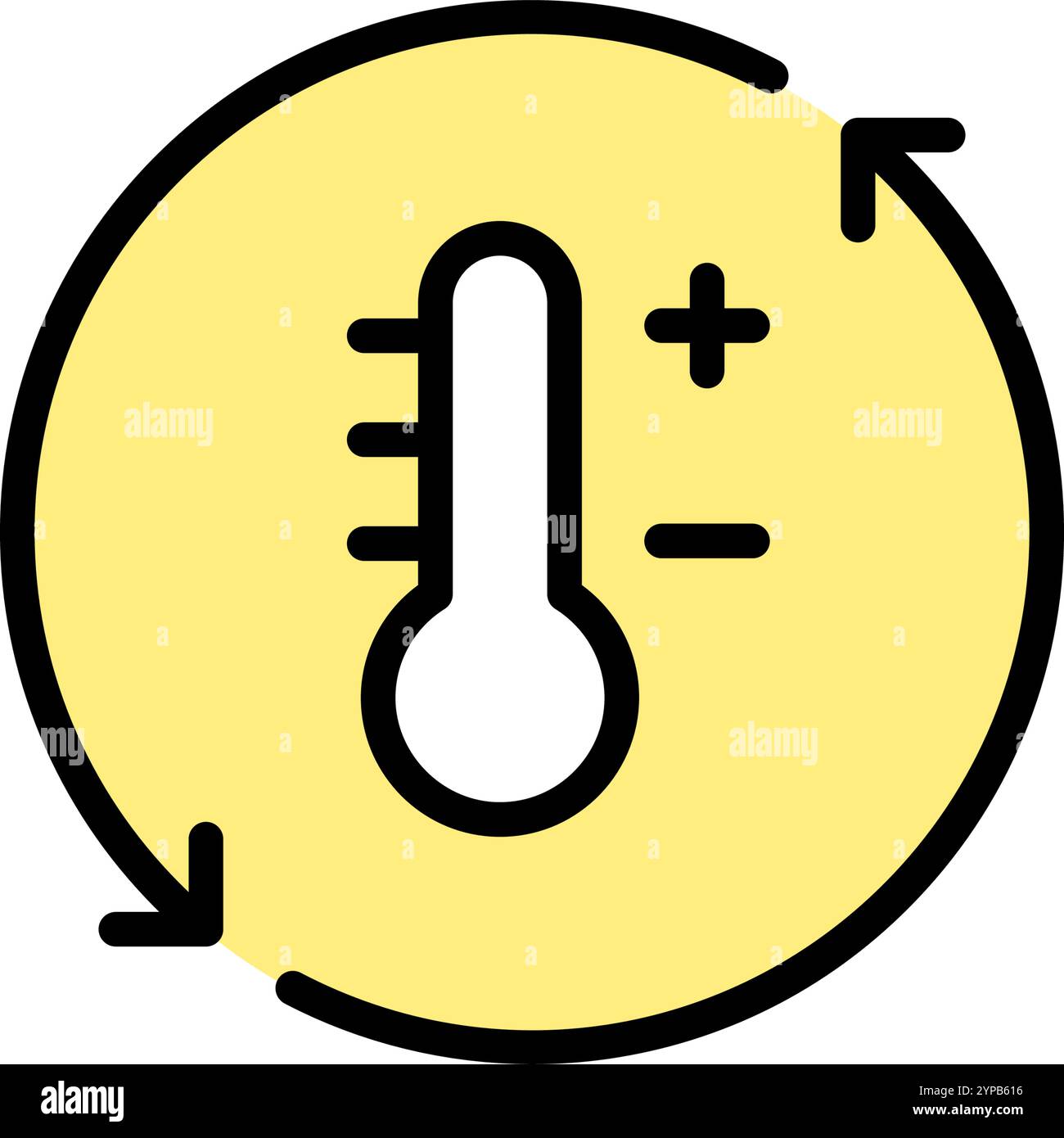 Home Heating Icon. Hvac system color sign. Simple concept for your logo ...