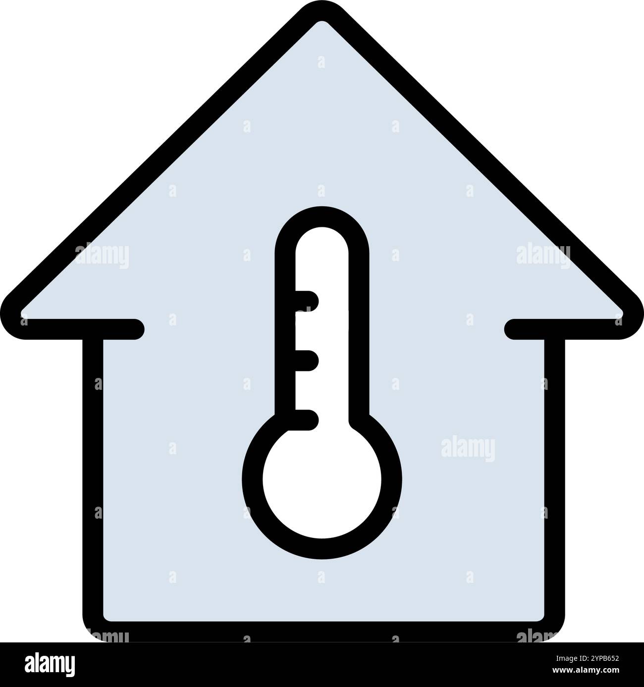 Home Heating Icon. Hvac system color sign. Simple concept for your logo ...