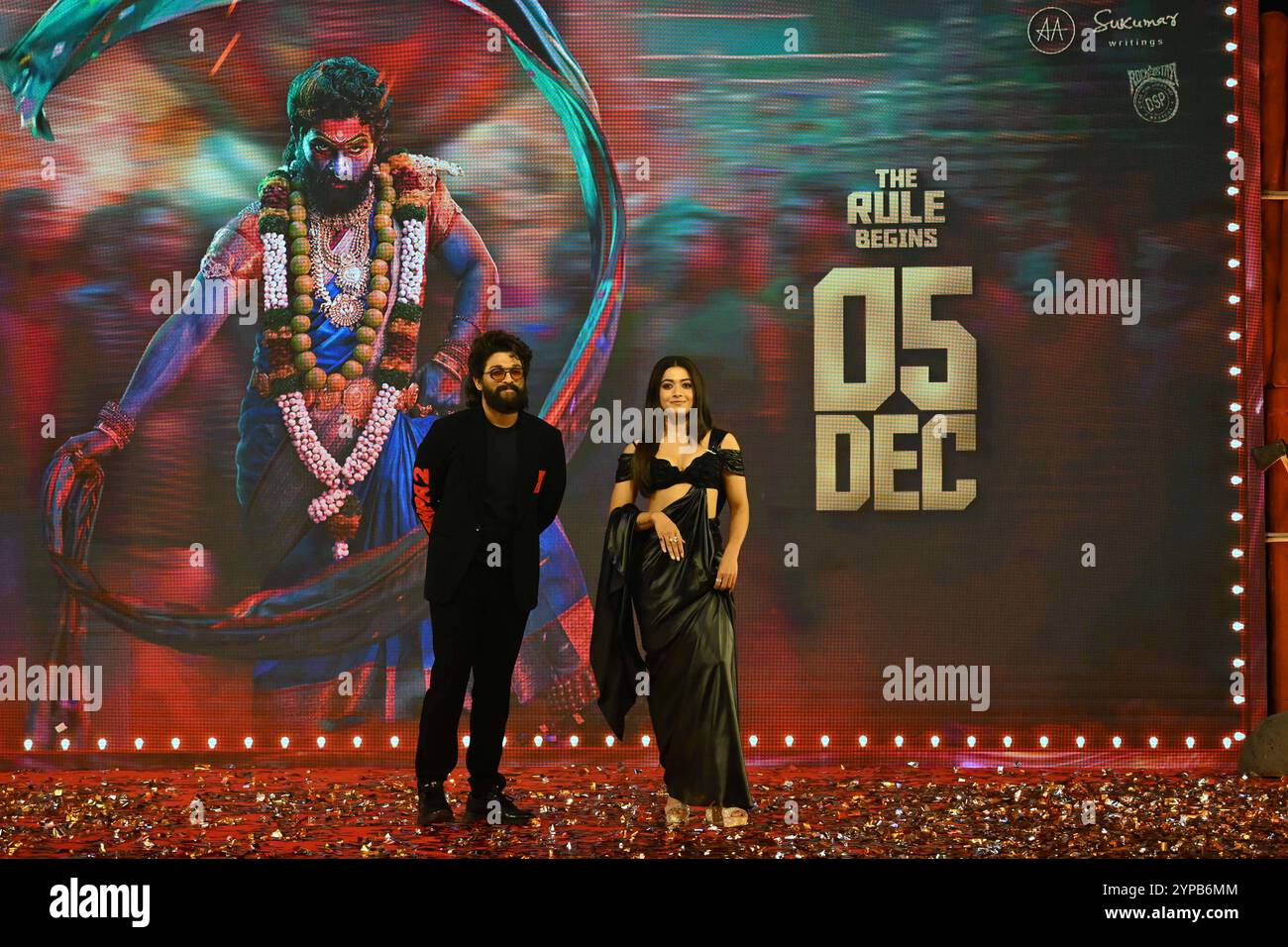 Mumbai, India, 30, November, 2024: The grand event of Pushpa 2 was a ...
