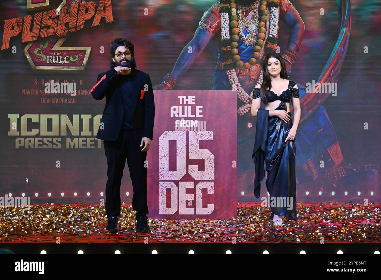 Mumbai, India, 30, November, 2024: The grand event of Pushpa 2 was a ...