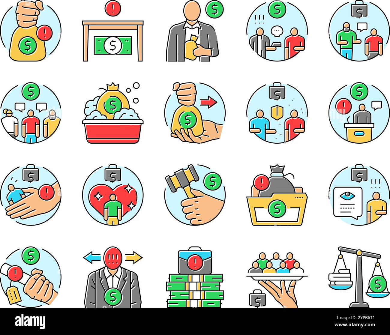 Financial misconduct Stock Vector Images - Alamy