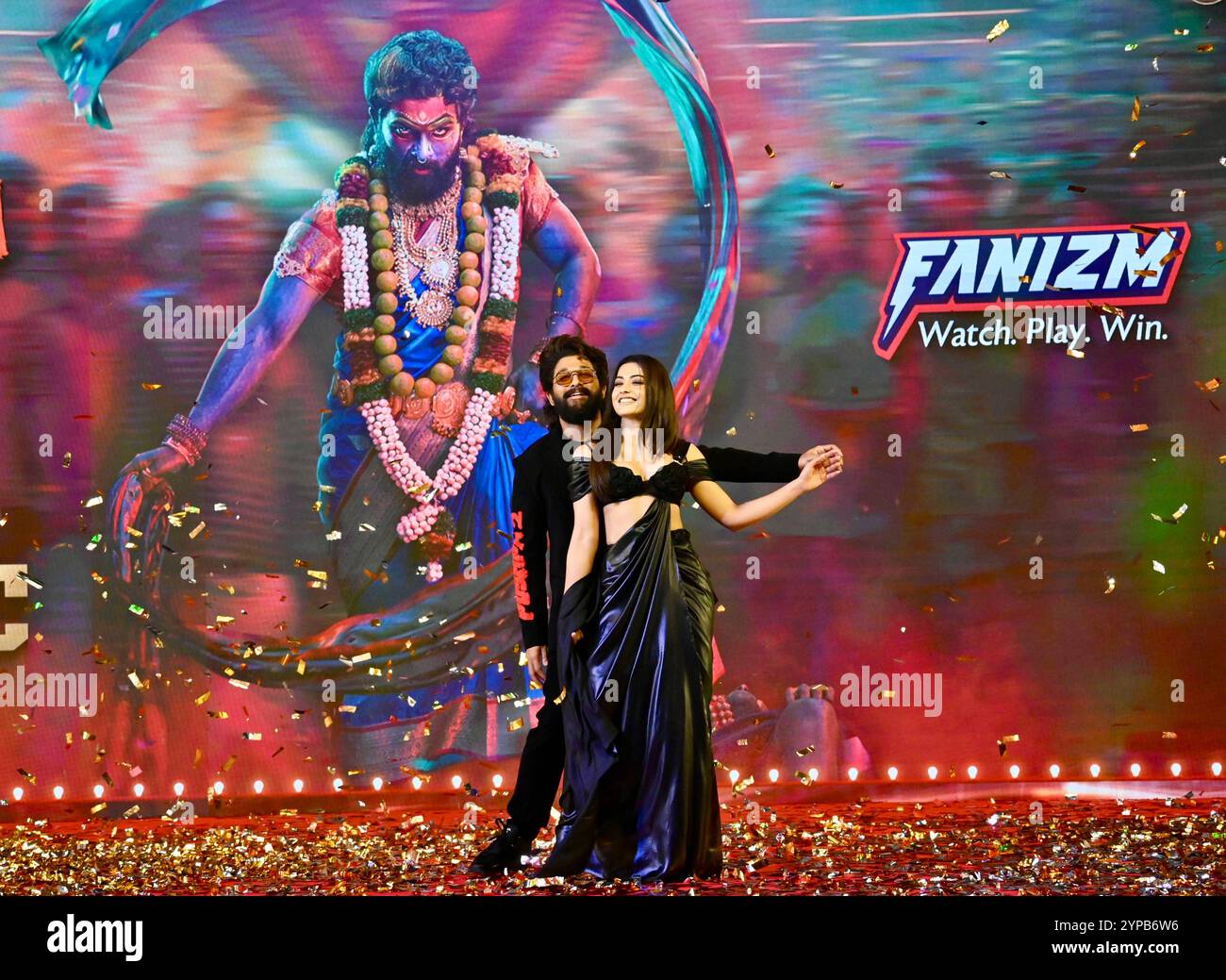 Mumbai, India, 30, November, 2024: The grand event of Pushpa 2 was a ...
