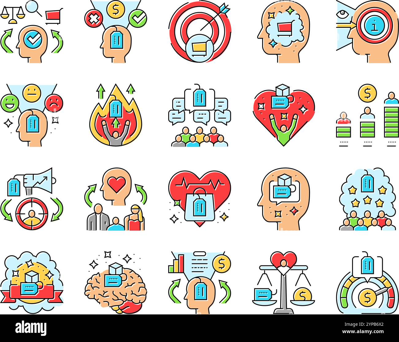 Behaviour behavior analysis Stock Vector Images - Alamy