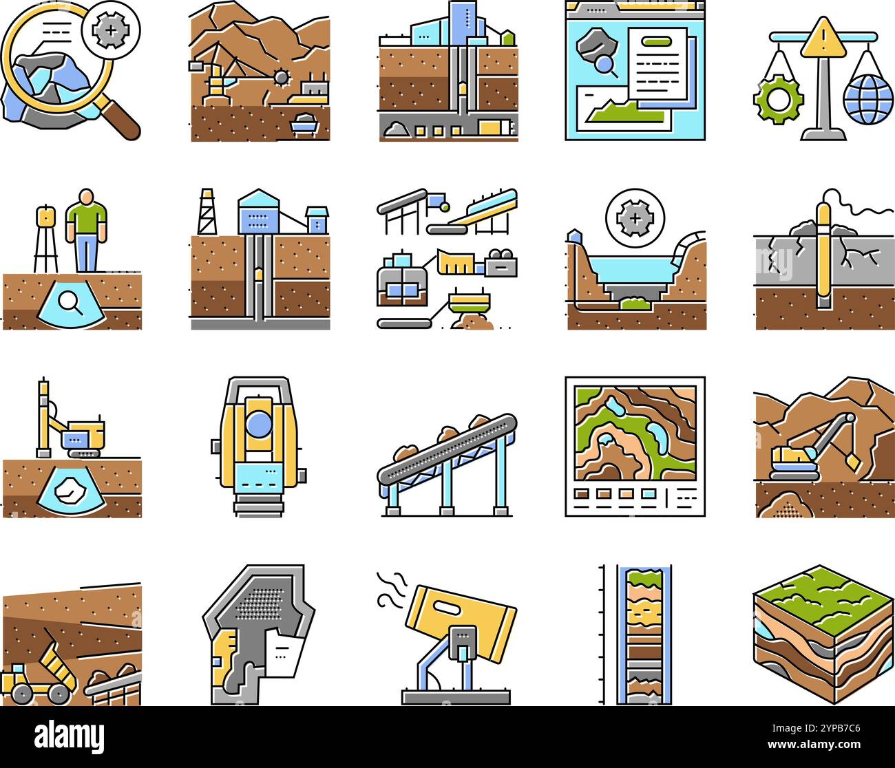 Surveying item Stock Vector Images - Alamy
