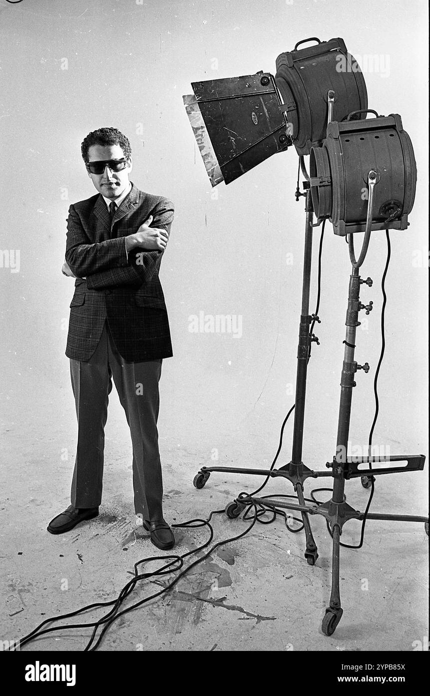 Argentine filmmaker Juan José Jusid with cinema spotlights, Buenos ...