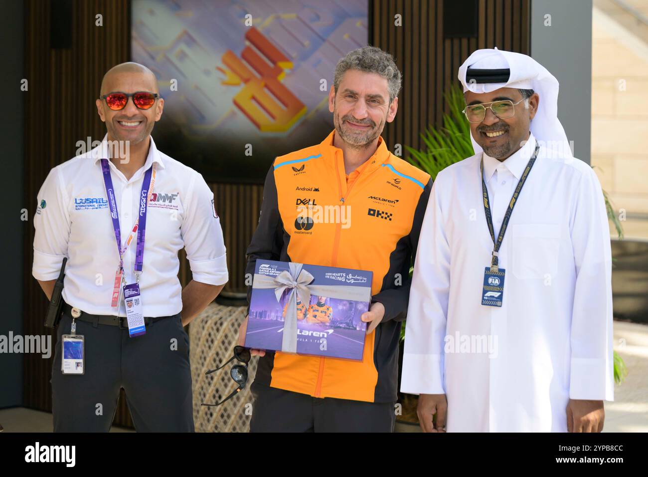 Lusail, Qatar. 29th Nov 2024. Andrea Stella Team Principals of Mclaren ...