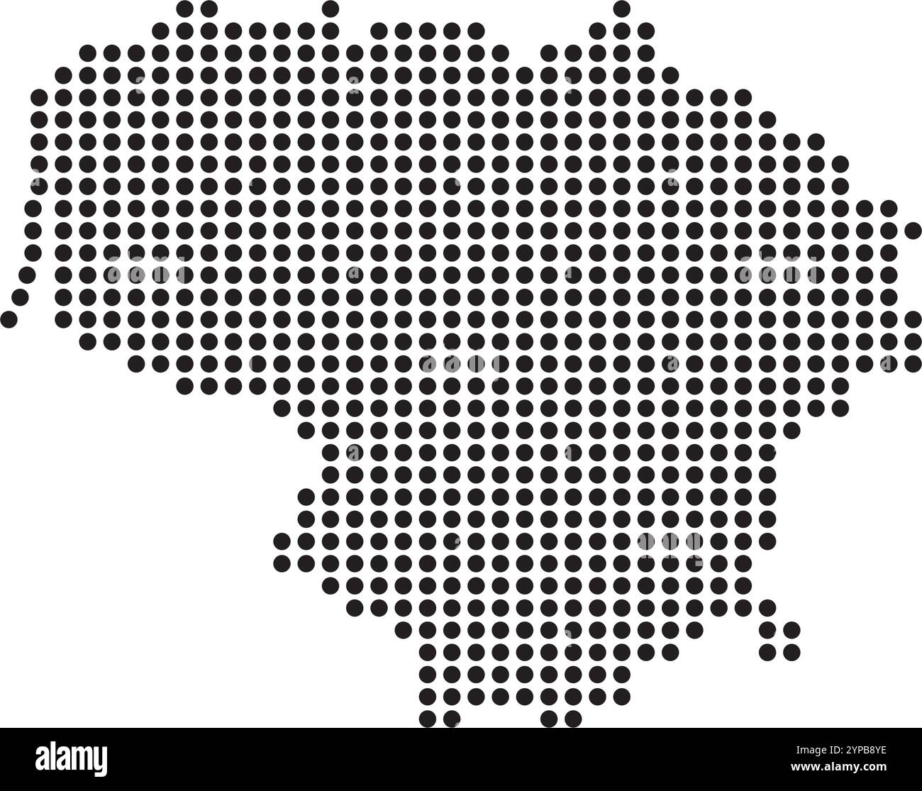 Lithuania Map Icon Illustration Element Design Stock Vector Image & Art ...