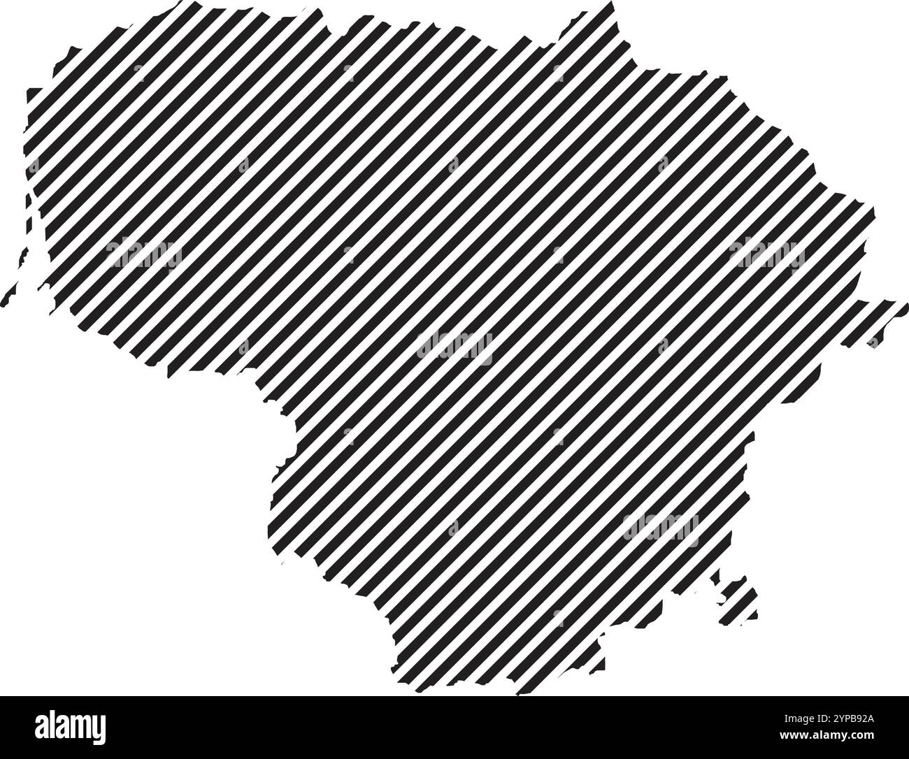 Lithuania Map Icon Illustration Element Design Stock Vector Image & Art ...