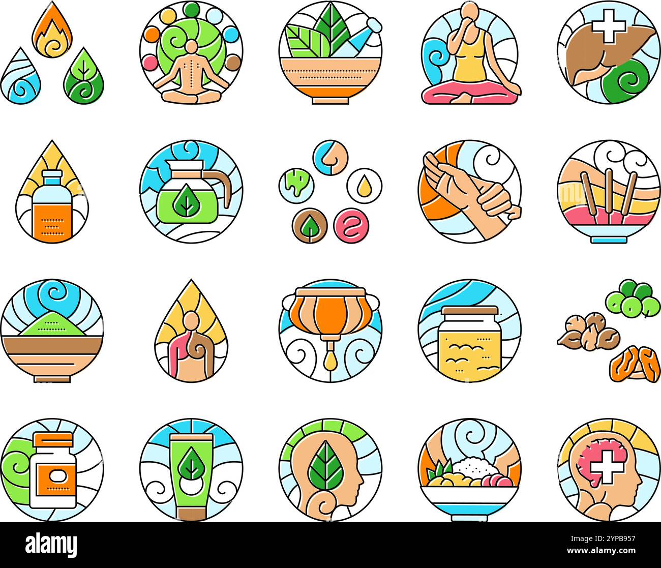 Pitta dosha Cut Out Stock Images & Pictures - Alamy