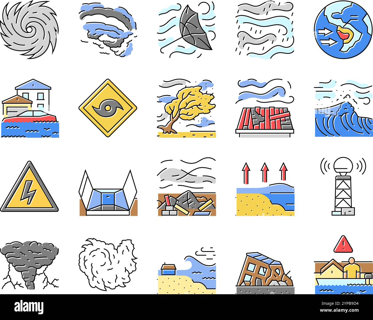 Cyclone resilience Stock Vector Images - Alamy