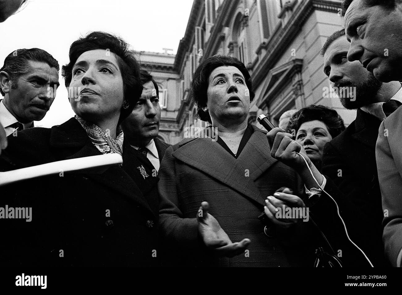Argentine Peronist politician Nélida de Miguel heads a claim for the ...