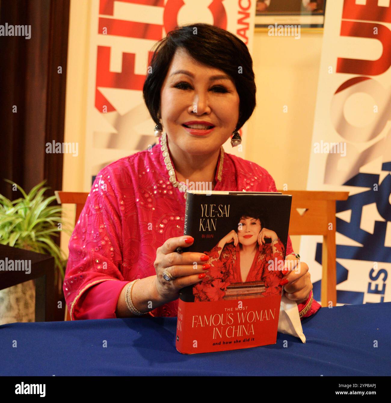 KUALA LUMPUR MALAYSIA 29/11/2024 .Yue-Sai Kan, who just launched her ...