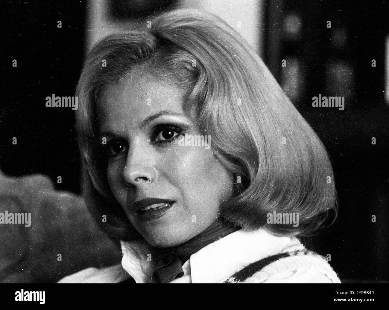 Argentine dancer, vedette and actress Nélida Lobato during a press ...